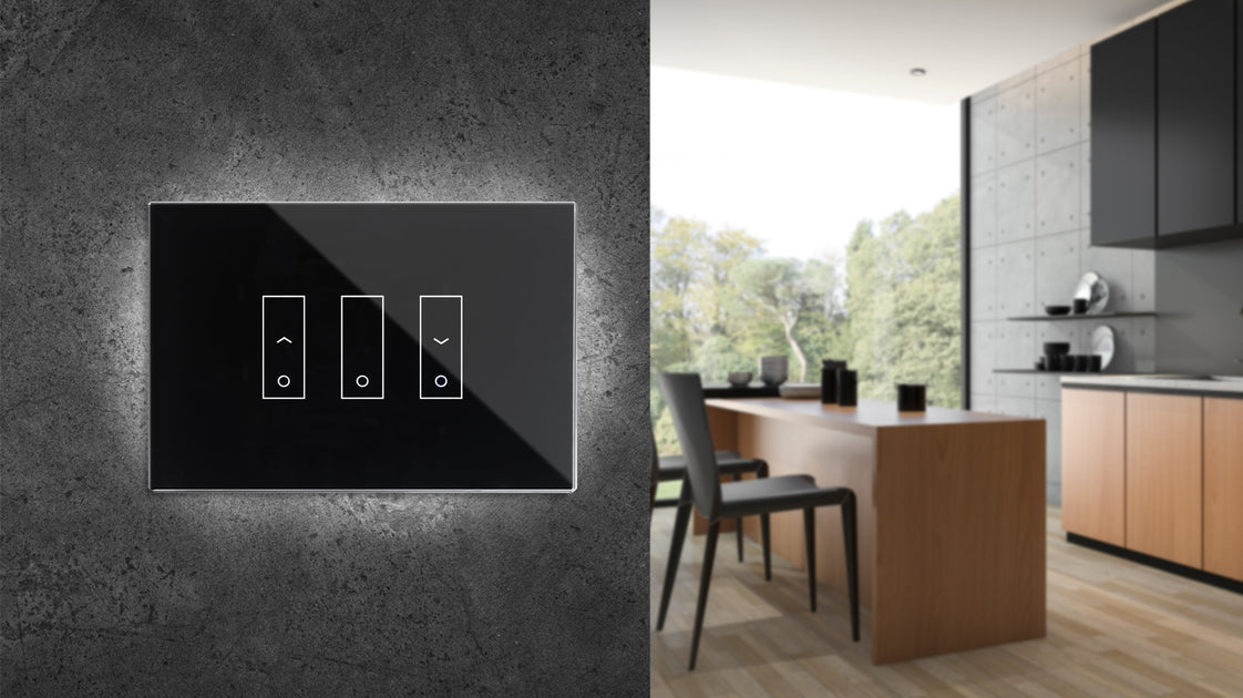 Kit di 5 Interruttori di Design e Intelligenti i3S PLUS - per Tende e ...